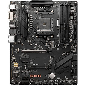 MSI B550 Gaming GEN3 Gaming Motherboard (AMD AM4, DDR4, PCIe 3.0, SATA 6Gb/s, M.2, USB 3.2 Gen 1, HDMI, ATX, AMD Ryzen 5000/4000 Series Processors)