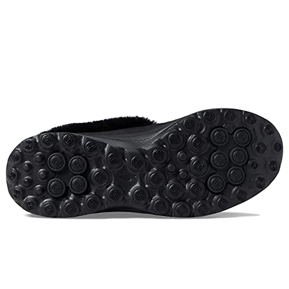 Skechers Women's GO Walk Lounge-Chillin Slipper, Black/Black, 9