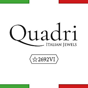 QUADRI Figaro Link Chain in 925 Sterling Silver, Italian 5mm Bracelet for Men Women, 7 Inch, Made in Italy, Gift Box Included