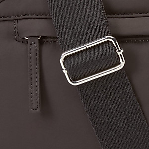 Amazon Essentials womens Seeca crossbody bag, Black, One size US