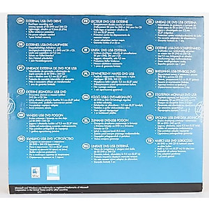 HP USB External DVDRW DriveNew Retail, F6V97AANew Retail)