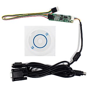 5-Wire Resistive LCD Touch Screen Controller RS232 Serial Port