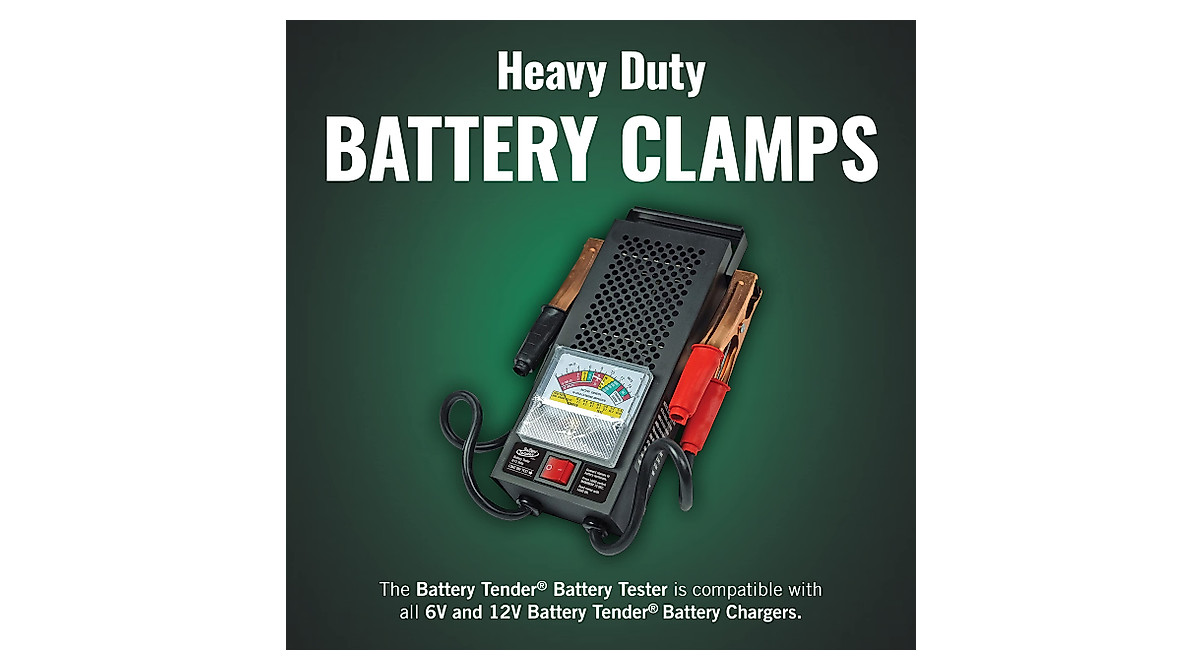 Battery Tender Load Tester - Accurate 12V/6V Battery Checks