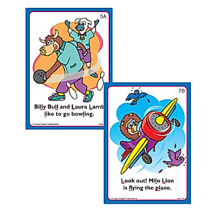 Super Duper Publications | Say and Do® Action Articulation L Sounds Fun Deck | Vocabulary and Language Development Flash Cards | Educational Learning Materials for Children