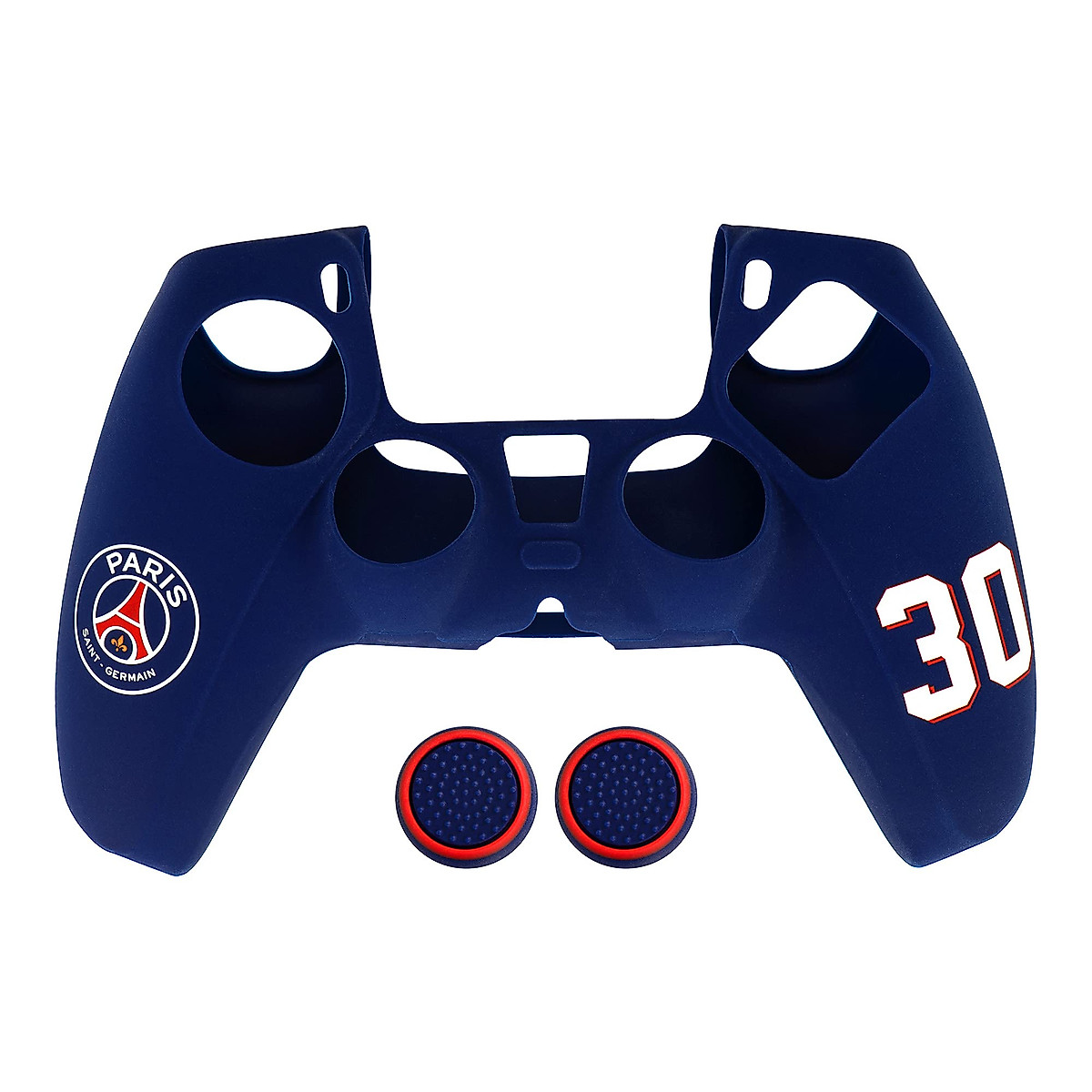 PSG - Paris Saint Germain - Accessory kit with protective cover for PS5 controller Blue N30 Lionel Messi (PS5)