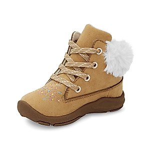 OshKosh B'Gosh Girls Alana Fashion Boot, Brown, 11 Little Kid