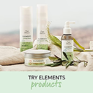 Wella Professionals Elements Gentle Renewing Conditioner| Gentle, Silicone-Free| Instant Detangling Conditioner| 1 Liter Pouch | 33.8 Fl Oz