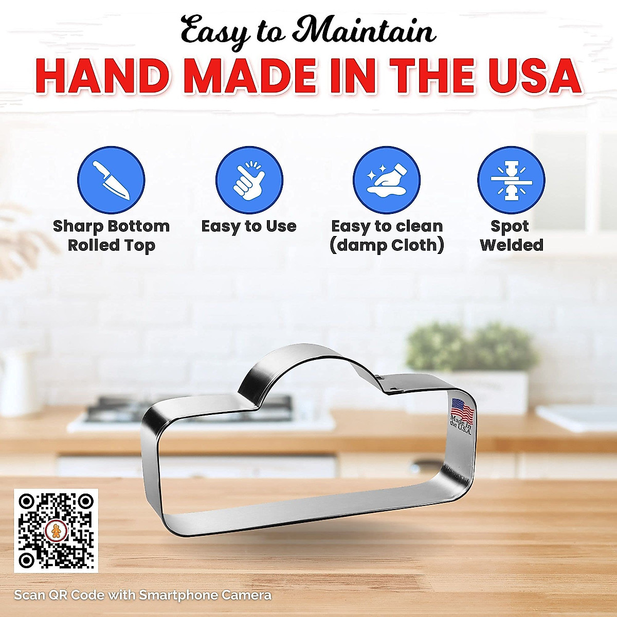 Street Sign Plaque Cookie Cutter 4.5 Inch - Made in the USA – Foose Cookie Cutters Tin Plated Steel Street Sign Plaque Cookie Mold