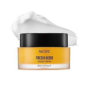 NACIFIC Fresh Herb Origin Facial Cream 1.69fl.oz 50ml Vitamin B, Vitamin Radiance Skin's moisture barrier Hydrating day and night Korean skincare for All skin types