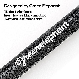 Green Elephant Tarp Poles - Tent Poles, Tent Poles Replacement, Tent Poles for Tarp, Canopy Poles, Awning Poles, Telescoping Tarp Poles, Tarp Poles Adjustable Heavy Duty, Aluminum Tent Pole Set of 2