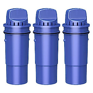 Overbest OB7010 Replacement for Pur Pitchers and Dispensers CRF-950Z, PPF951K, PPT700W, CR-1100C, DS-1800Z and PPF900Z Water Filter, NSF Certified Pitcher Water Filter (3 Pack)