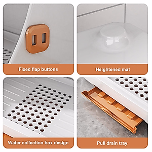 RUNLAIKEJI Baby Bottle Drying Rack, Portable Bottle Drying Rack, Space Saving Drying Rack for Baby Bottles, Baby Drying Rack with Cover, Baby Bottle Rack Storage, Drying Rack Baby Bottle