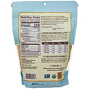 Bob's Red Mill Organic Steel Cut Oats, 24 Oz