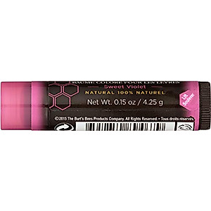 Burt's Bees Tinted Lip Balm, Sweet Violet, 1 Count