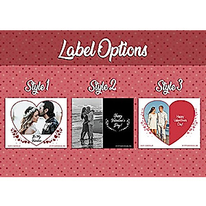 3.5oz. Valentine's Day Photo Candle | Personalized Soy Candle