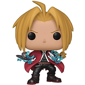 Funko POP Full Metal Alchemist - Edward Elric Pop! Vinyl Figure (Bundled with Compatible Pop Box Protector Case), Multicolor, 3.75 inches