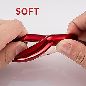 Amebom Compatible with Nissan Key Fob Cover,Fob Cover Case for Nissan Altima Maxima Murano Rogue Sentra 370z Pathfinder Smart Remote Premium Soft TPU Key Cover 2/3/ 4/5 Button, B-(Red)