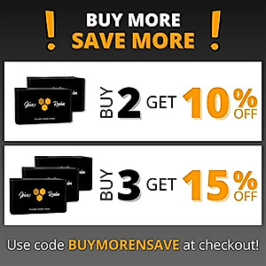 Cocktail Drink and Food Smoker - Restaurant Grade Handheld Smoking Gun - Portable Smoke Infuser for Cocktails and Cooking - Wood Chips Included