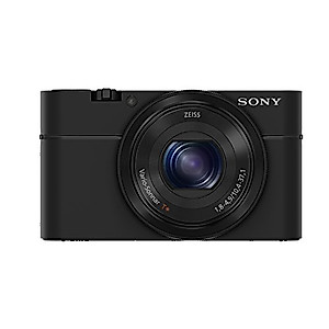 Sony RX100 20.2 MP Premium Compact Digital Camera w/ 1-inch sensor, 28-100mm ZEISS zoom lens, 3” LCD