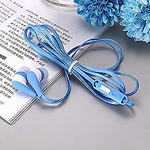 Hongzan Kids Earbuds Headphones with Microphone 10 Pack Wholesale Bulk Earphones for School Classroom Students Teen Children (10 Pack)