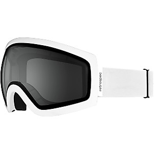 Retrospec Traverse Ski Goggles for Men and Women UV Protection, Over Glasses Anti-Fog, Scratch Resistant Snow Goggles for Skiing and Snowboarding