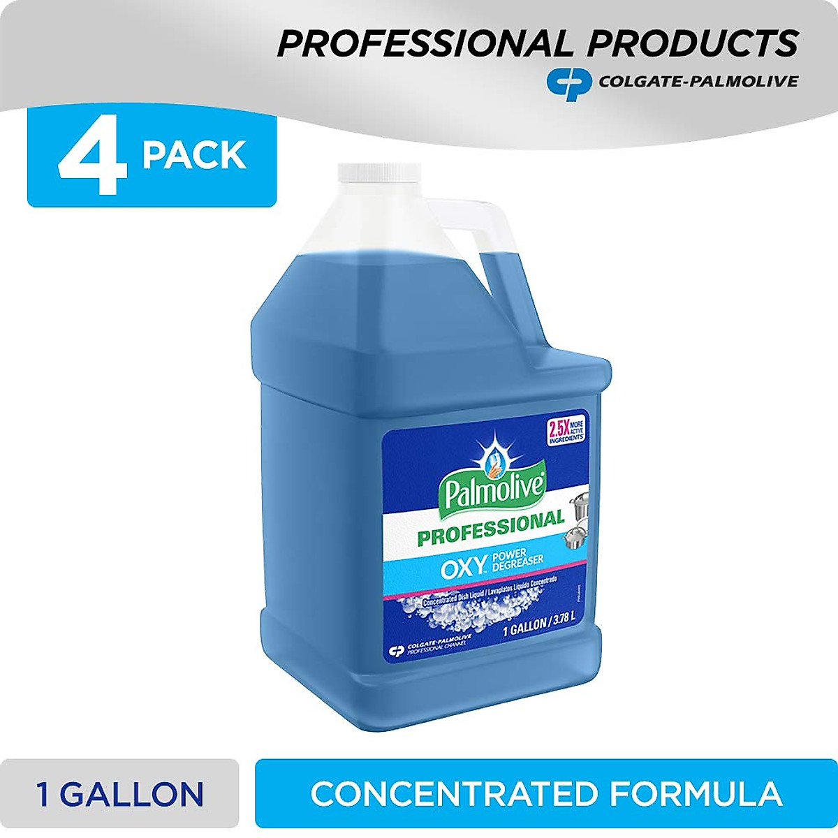 Palmolive Professional Oxy Power Degreaser - 1 Gallon, Pack of 4