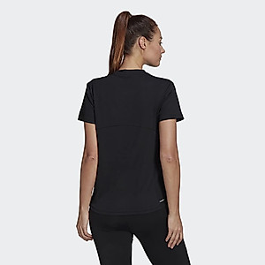 adidas womens Small Logo Tee Black/White 1X