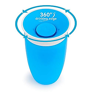 Munchkin® Miracle® 360 Toddler Sippy Cup, Green/Blue, 10 Oz, 2 Count