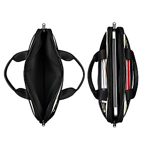 Tennis Bat Laptop Computer Bag Waterproof Shoulder Messenger Bag 13-15 inch Durable Laptop Tote Bag with Shoulder Strap Handle Lightweight Crossbody Briefcase