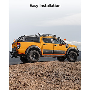 WOLFBOX 50Feet Rear Camera Extension Cord Cable for G840S / G930 / G910 / G840H / G850 / G900 / T10 Plus Mirror Dash Cam (4 pin, 2.5mm)