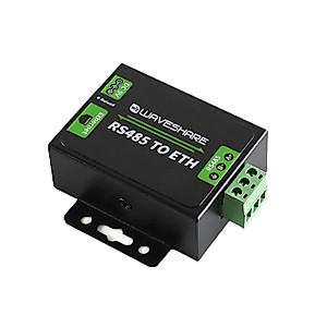 Waveshare RS485 to Ethernet Converter with High-Speed Low-Power High-Stability Up-gradable Easy to Communicate Between RS485 and RJ45 Port Ethernet