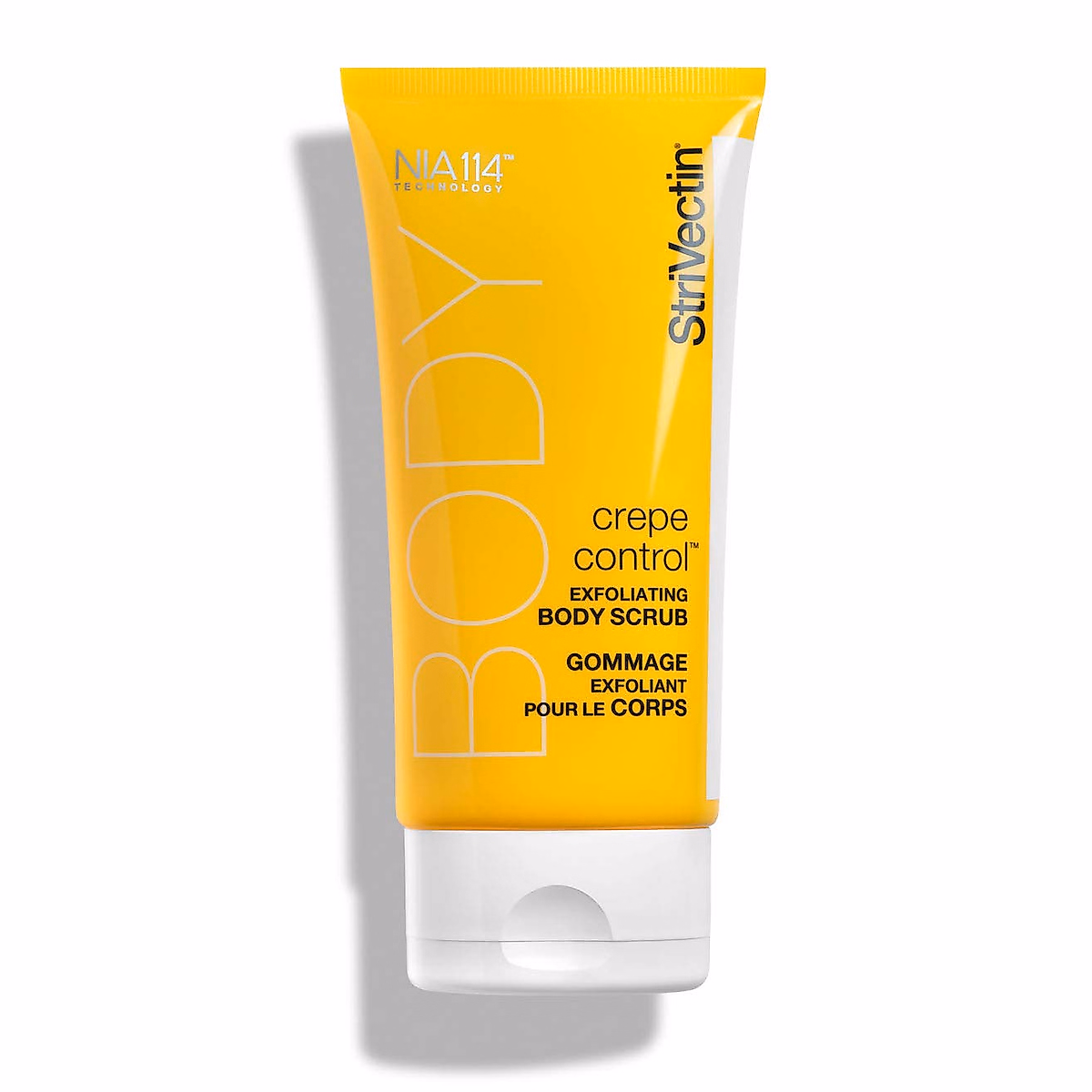 StriVectin Tighten & Lift Crepe Control Exfoliating Body Scrub, Targets Crepiness and Rough, Dull Skin, 5 Fl Oz, white