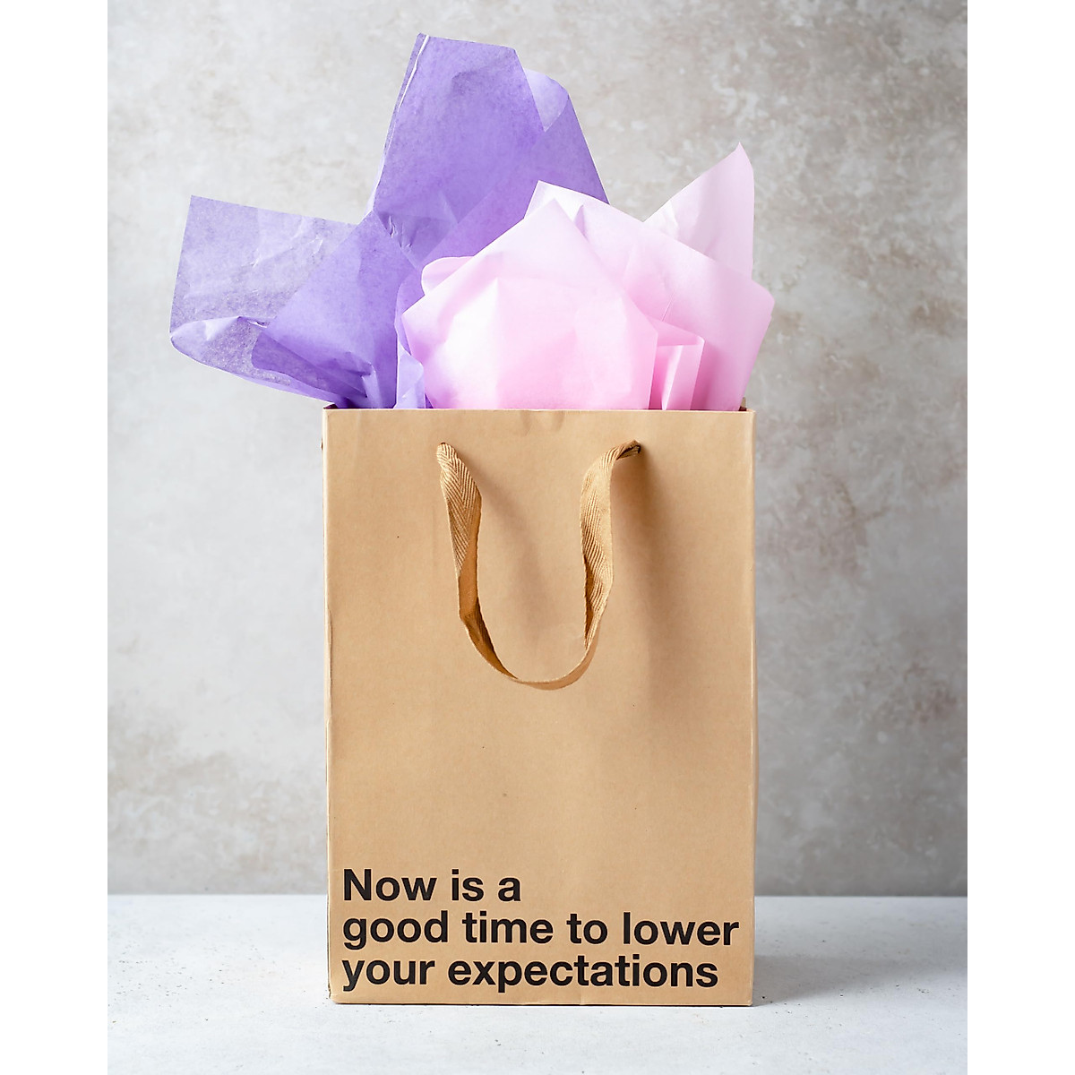 MilkToast Brands Funny Snarky Gift Bag Set, 5 Pieces, Inappropriate Snarky Birthday Gift Wrapping