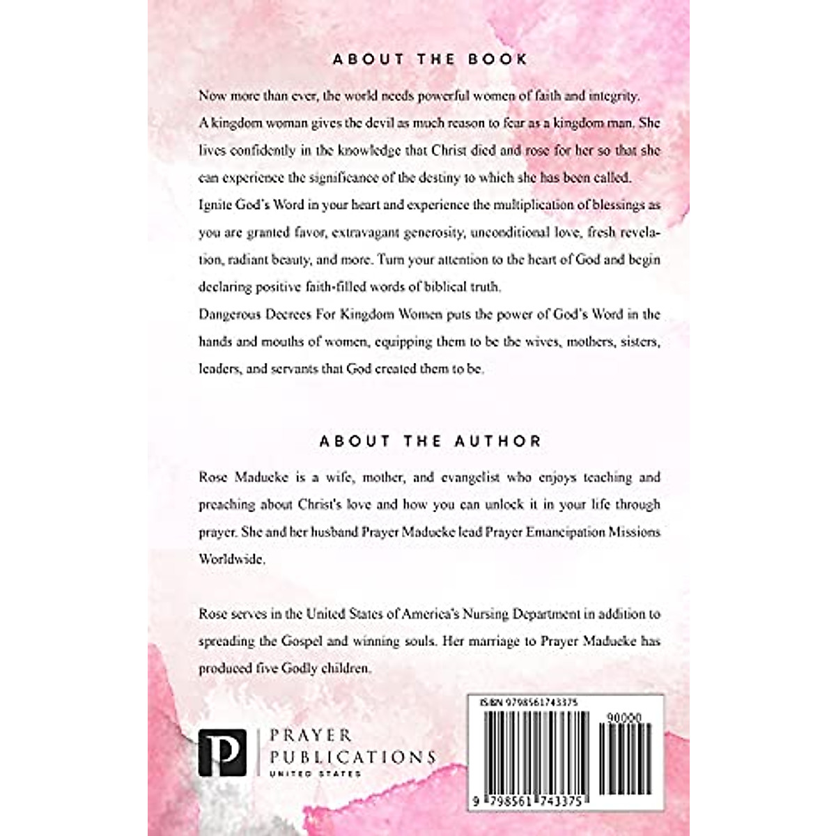 Dangerous Decrees for Kingdom Women: Embracing your Power, Purpose & Possibilities (Spiritual Warfare Prayers)