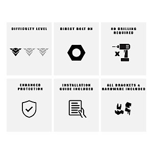 Armordillo CoveRex TFX Low Profile Flush Mount Hard Tri-Fold Truck Bed Tonneau Cover 7162341 Fits 2004-2014 Ford F150 F-150/2006-2008 Lincoln Mark LT 5.5 Ft (66") Short Bed