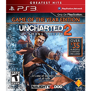 UNCHARTED 2: Among Thieves - Game of The Year Edition - Playstation 3