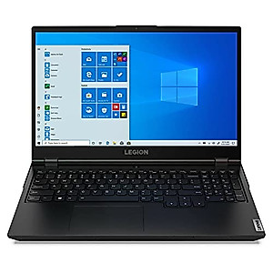 Lenovo Legion 5 Gaming Laptop, 17.3” FHD (1920 x 1080) Display, AMD Ryzen 5 5600H Processor, 8GB DDR4 Ram, 256GB SSD Storage, NVIDIA GeForce GTX 1650, Windows 11 Home, Phantom Blue, 32GB Lumege Flash