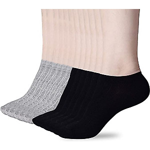No Show Ankle Low Cut Socks for Men 100% Cotton Pack Of 6