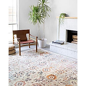 Loloi CLARA Area Rug, 6'-7" x 9'-2", Multi