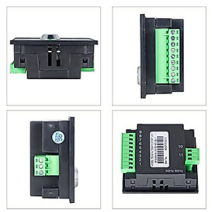 Timunr DSE702K-AS Generator Controller with Key, Generator Accessory Self Start Control Generator Controller