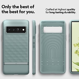 Caseology Parallax Protective Case Compatible with Google Pixel 6 Pro Case (2021) - Sage Green