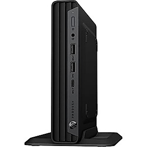 HP ProDesk 600 G6 Home & Business Mini Desktop (Intel i5-10500T 6-Core, 32GB RAM, 2TB PCIe SSD, Intel UHD 630, WiFi, Bluetooth, USB 3.2, Display Port, Black, Win 11 Pro) Refurbished (Renewed)