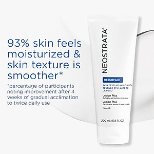 NEOSTRATA Lotion Plus Advanced AHA Exfoliating Lotion with Glycolic Acid For Face & Body, 6.8 fl. oz.