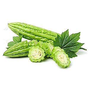 QAUZUY GARDEN 20 Bitter Gourds Seeds Goya Bitter Squash Momordica Charantia Non-GM& Heirloom Vegetable Seeds for Garden Home Indoor - Easy to Grow & Harvest