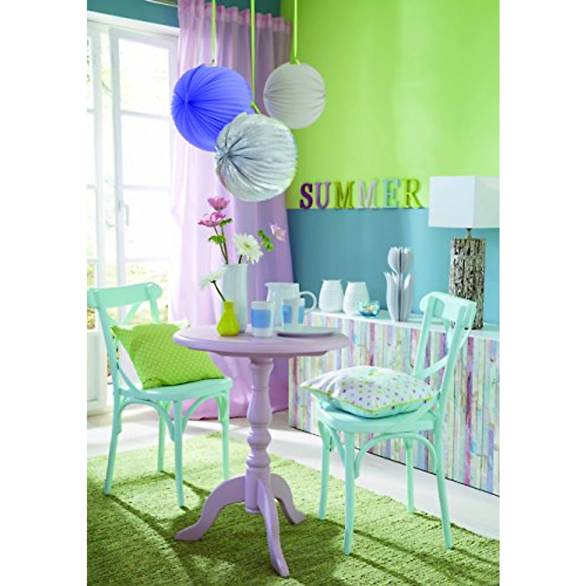 d-c-fix 346-0644-2PKA Decorative Self-Adhesive Film, Beach Wood 17" x 78" Roll, 2-Pack with Applicator