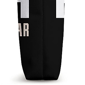 Faith Fear Jesus God Throat Oral Head Neck Cancer Awareness Tote Bag