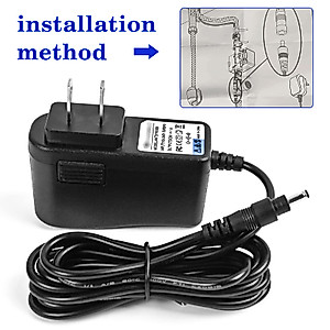 9V AC/DC Adapter Compatible with Kohler Malleco Touchless Faucet K-R31498-NA K-R31498 R77748 K-R77748-SD K-R77748 Power Supply Battery Charger