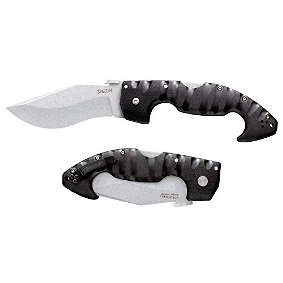 Cold Steel unisex adult Spartan Lockback FOLDER KNIFE, Black, 4.5 US