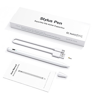 DRYMOKINI Stylus Pen 2nd Gen with Palm Rejection, Magnetic, High Precise Fine Tip Pencil for pple iPad 2018-2022 for iPad 6/7/8/9/10, iPad Air 3/4/5, iPad Mini 5/6, iPad Pro 11", iPad Pro 12.9"