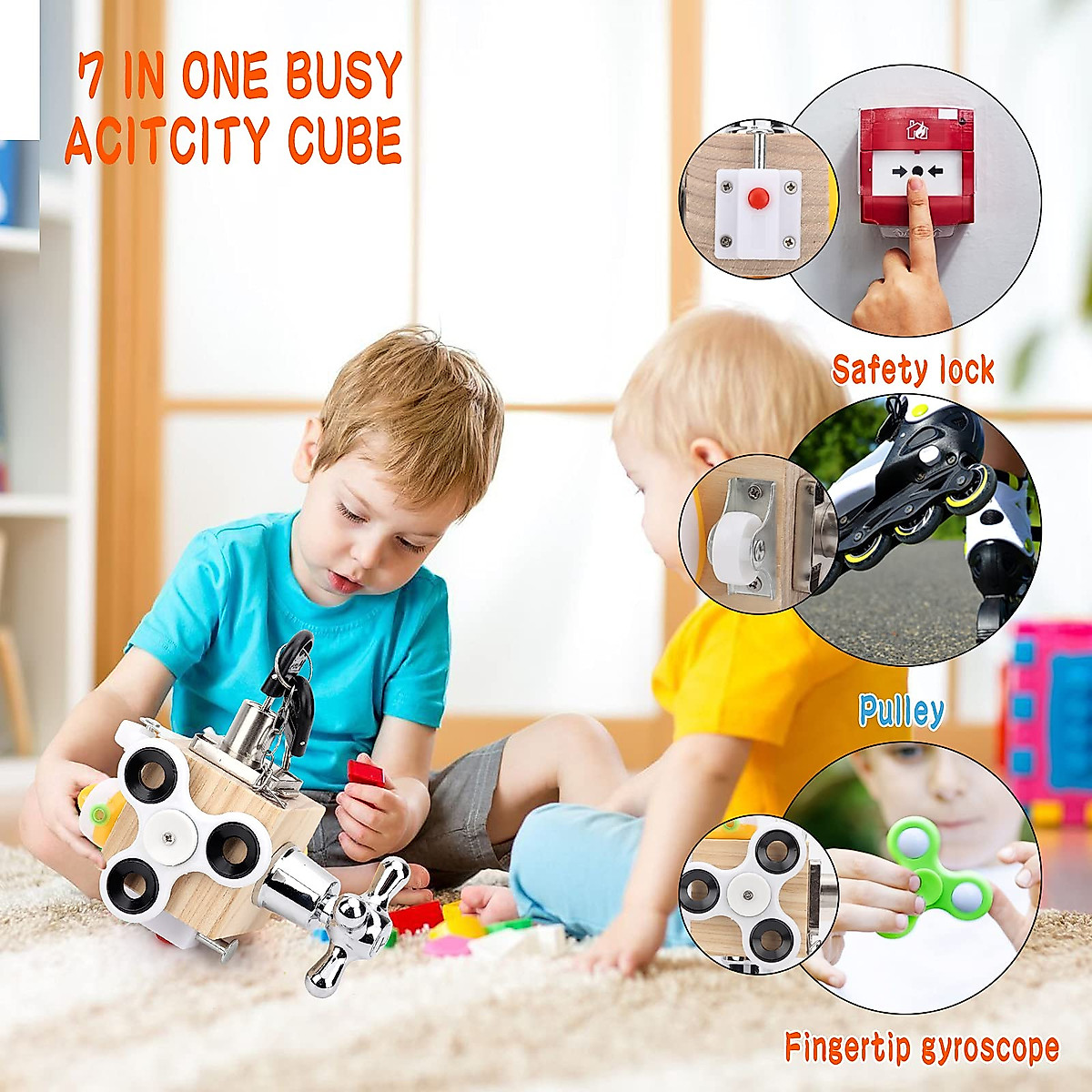 Yokilly Busy Cube for Kids